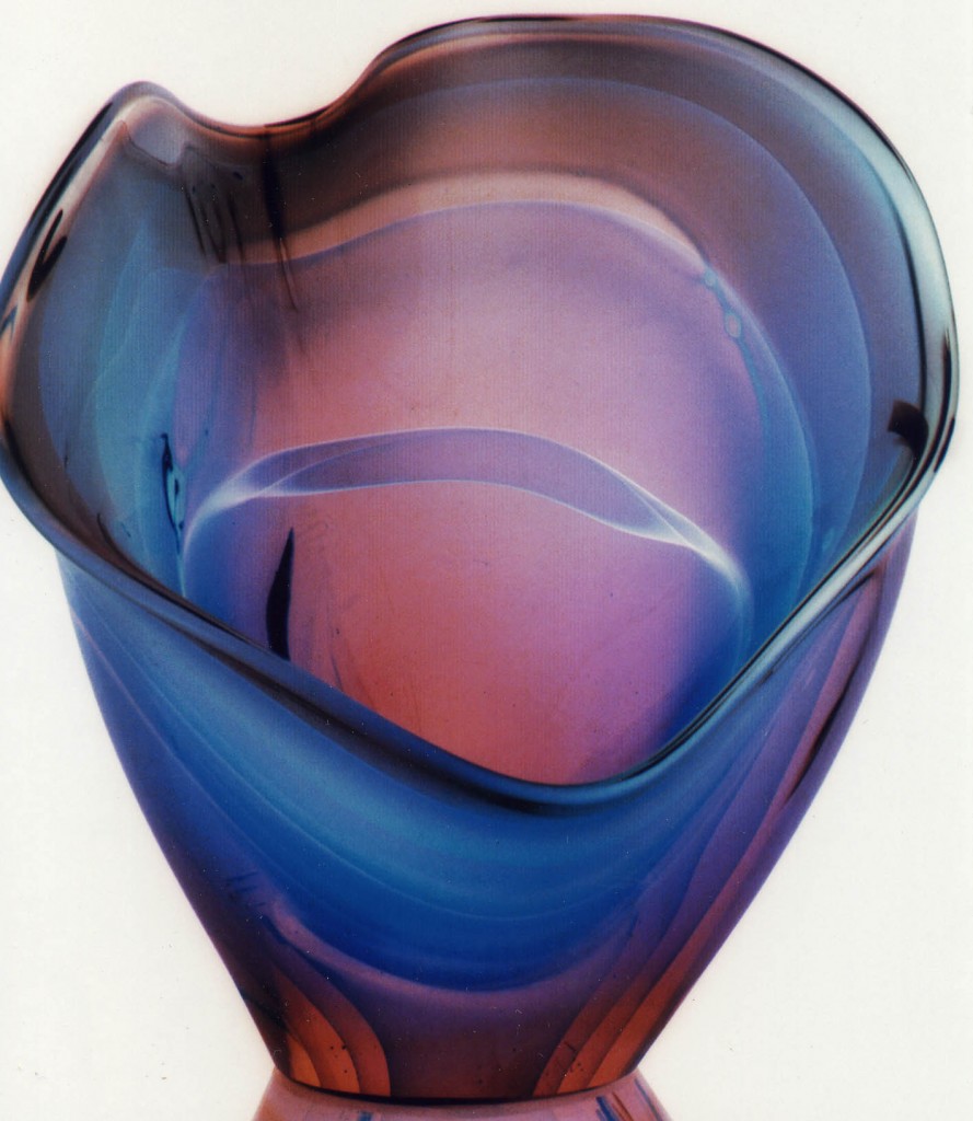 Slade Art Glass | Silver Veiled Art Glass